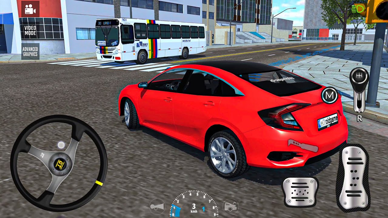 New Red Car Traffic Driving 3D: Master pro parking city driving - car ...