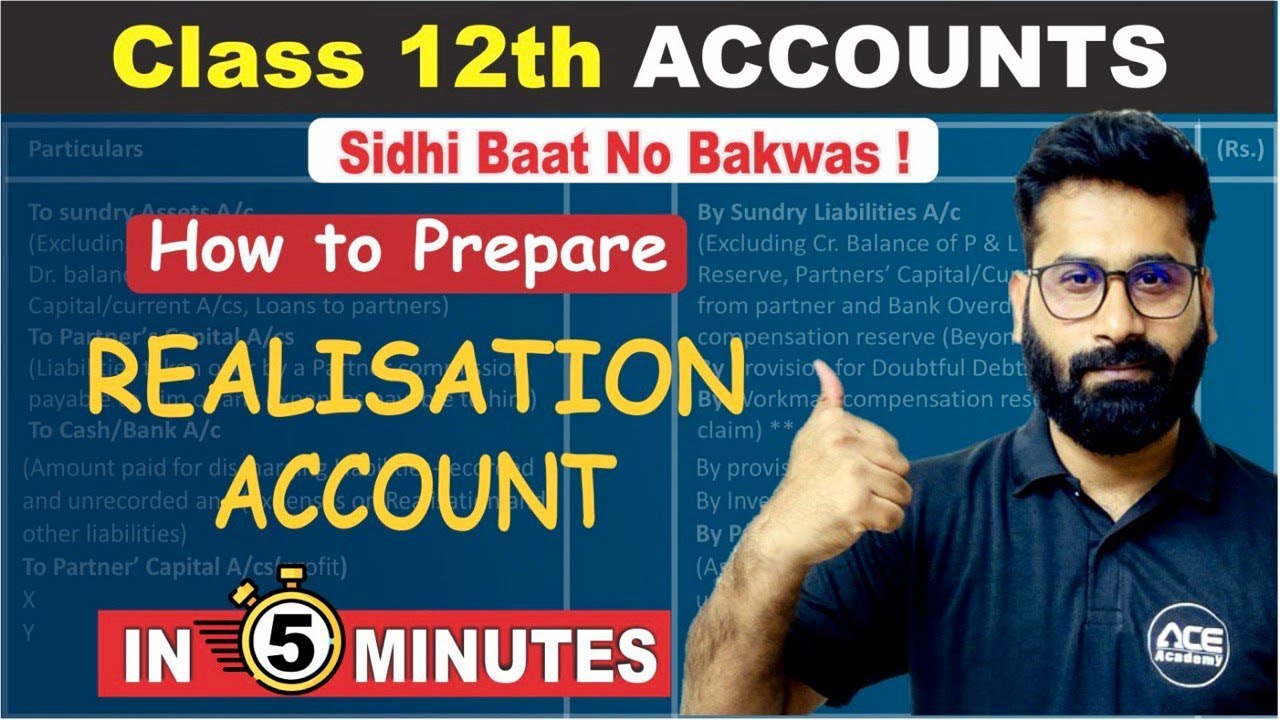 Class 12 Accounts Journal Entry| Dissolution Journal Entry | Most ...