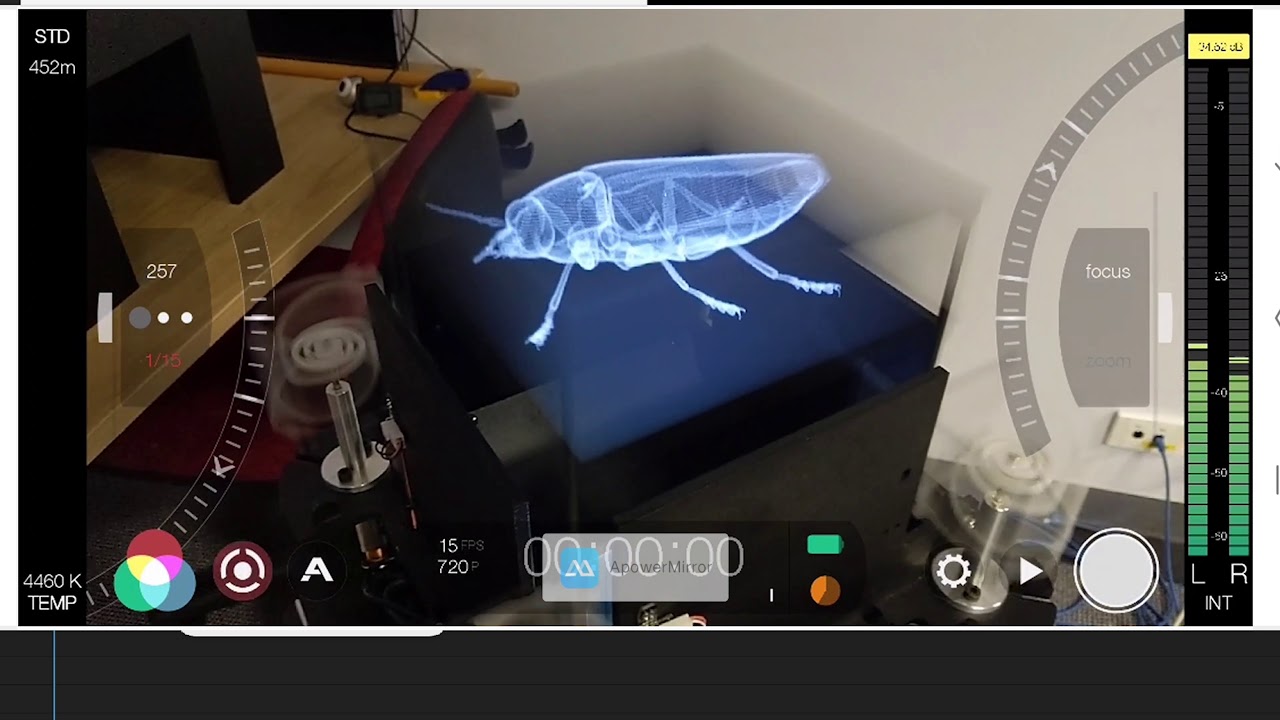 Using Filmic Pro to film Voxon VX1 - YouTube