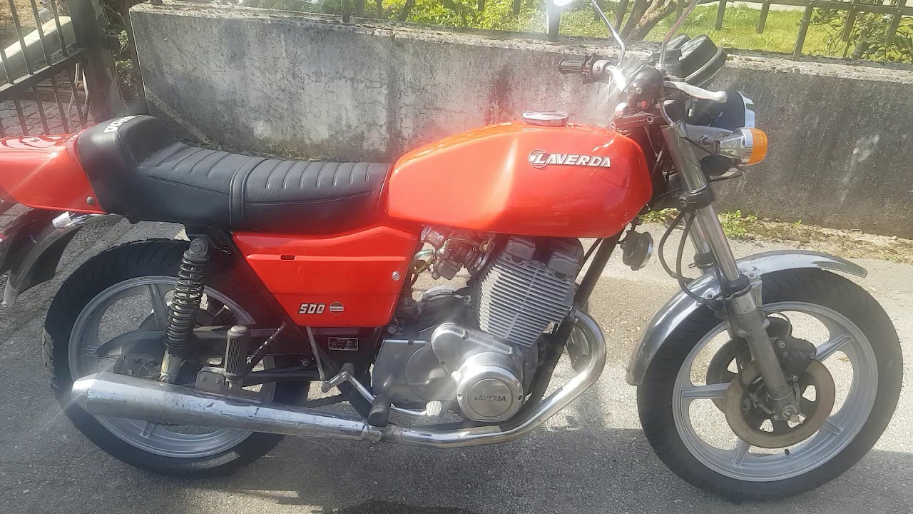 laverda 500 s 1983 - YouTube