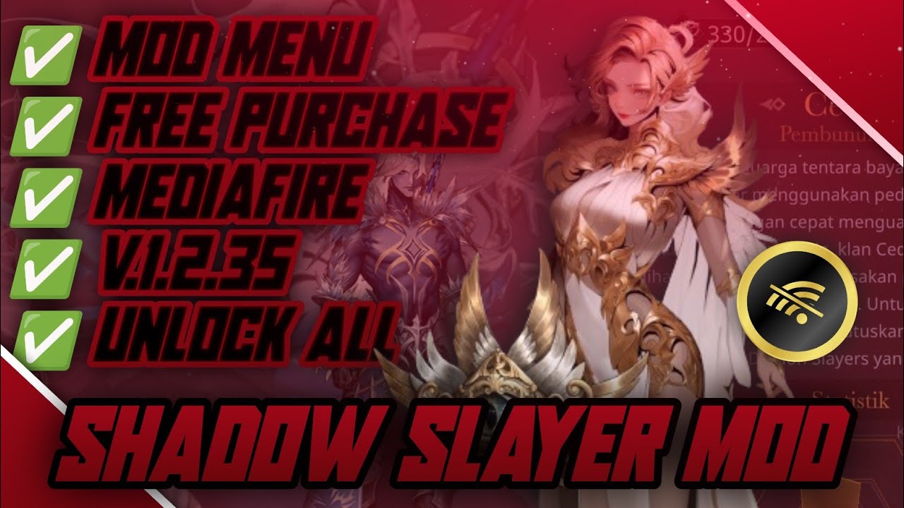 Bukan Terbaru Tapi Terbaik !?! Shadow Slayer Mod Menu Free Purchase 1.2 ...