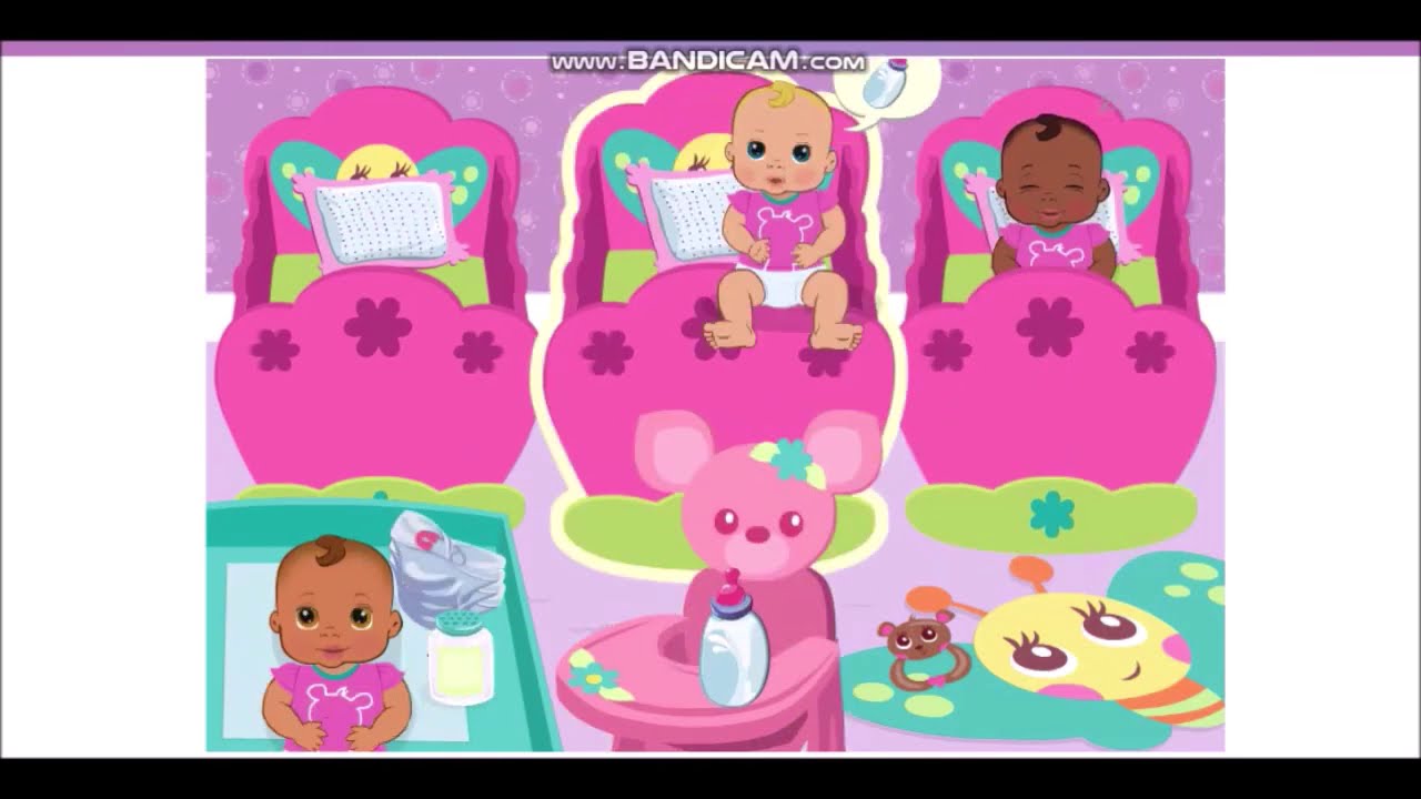 Baby Alive Three Babies Nurturing - Old Flash Kids Games - YouTube