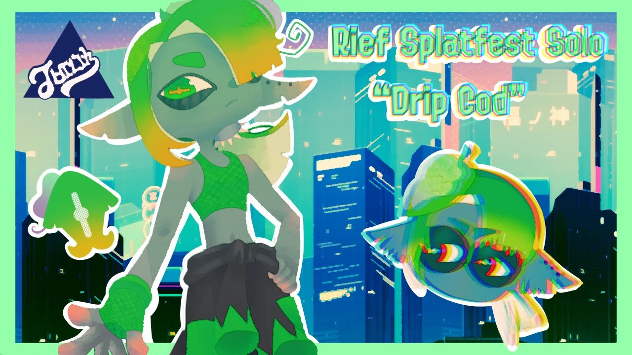 💧Drip Cod 🎏 Official Music Video ~ Rief Solo ~ Trilight (Splatoon Fan ...