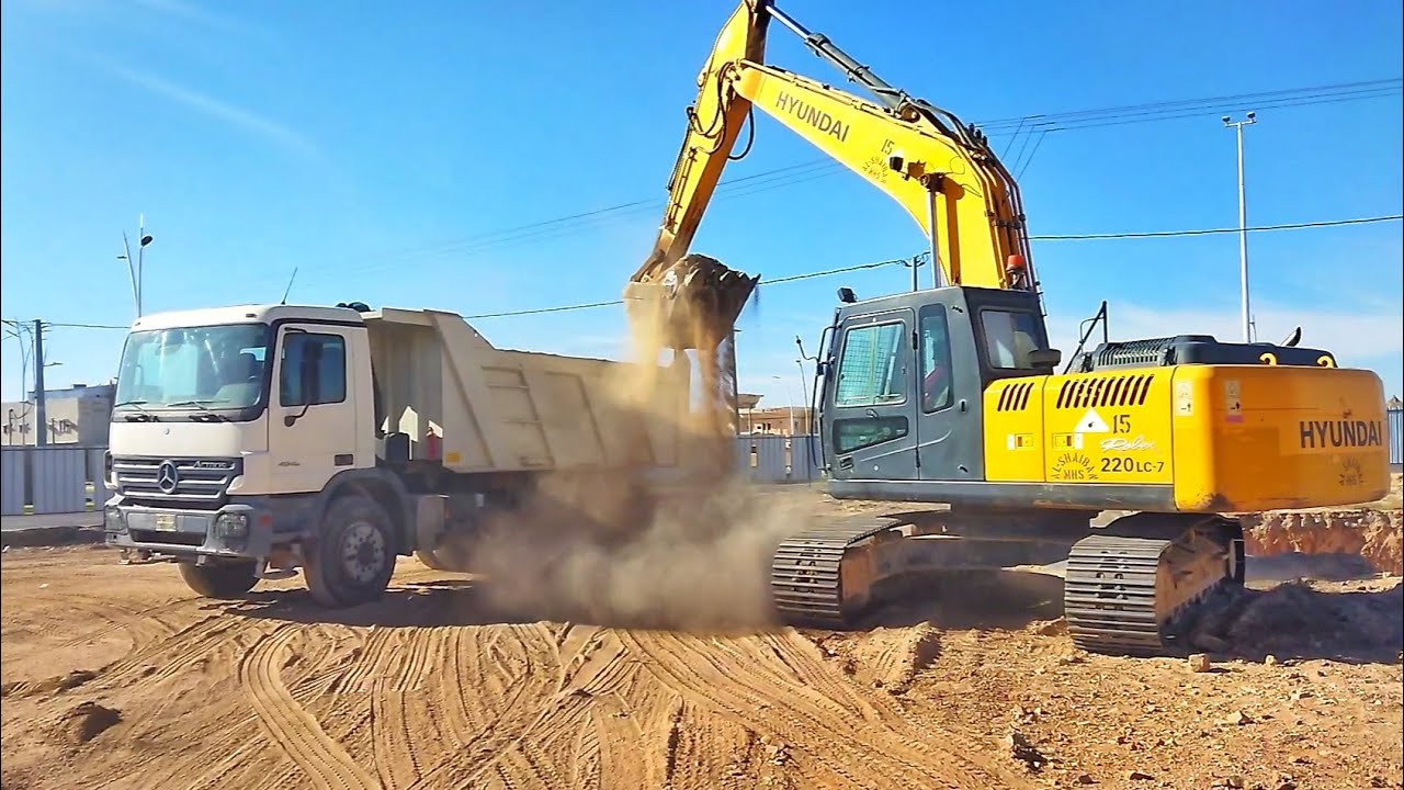 Jcb Fully Loading Mercedes 4040 Actros Trolley | Jcb And Actros Hard ...