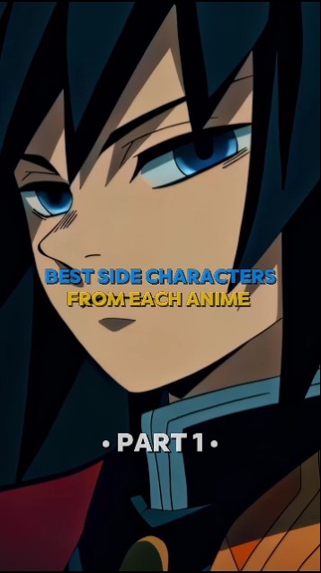 Best Side Character From Each Anime [ Part 1 ] ️ #anime #animeshorts # ...