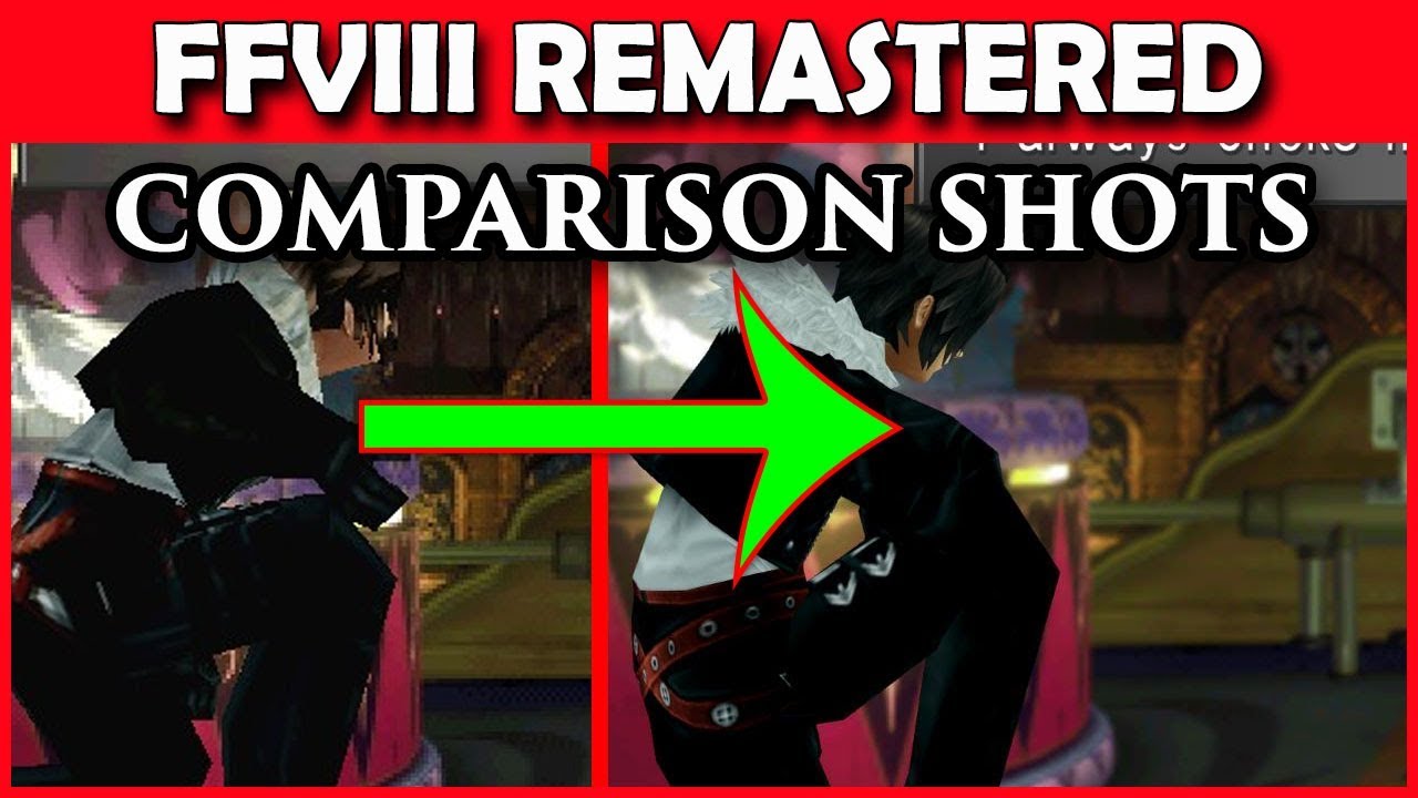 Final Fantasy 8 Remastered New Comparison Screenshots! Vs Original FF8 - YouTube