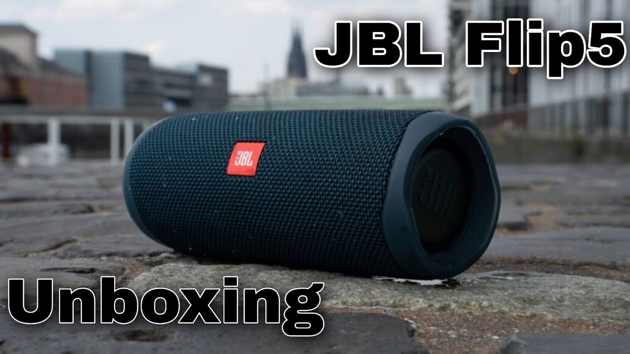 JBL Flip5 - Blue - Unboxing - YouTube