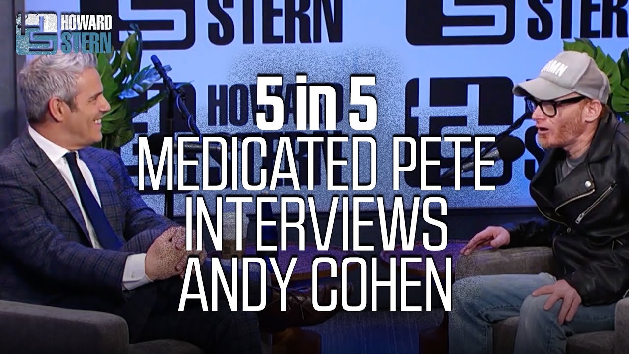 Medicated Pete Sits Down With Andy Cohen for “5 in 5” - YouTube