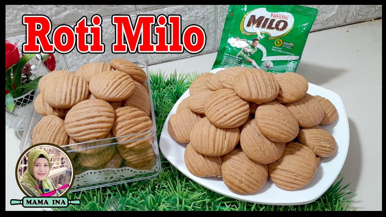 Roti kering milo tanpa cetakan, empuk renyah nyoklat, Kreasi Cookies ...