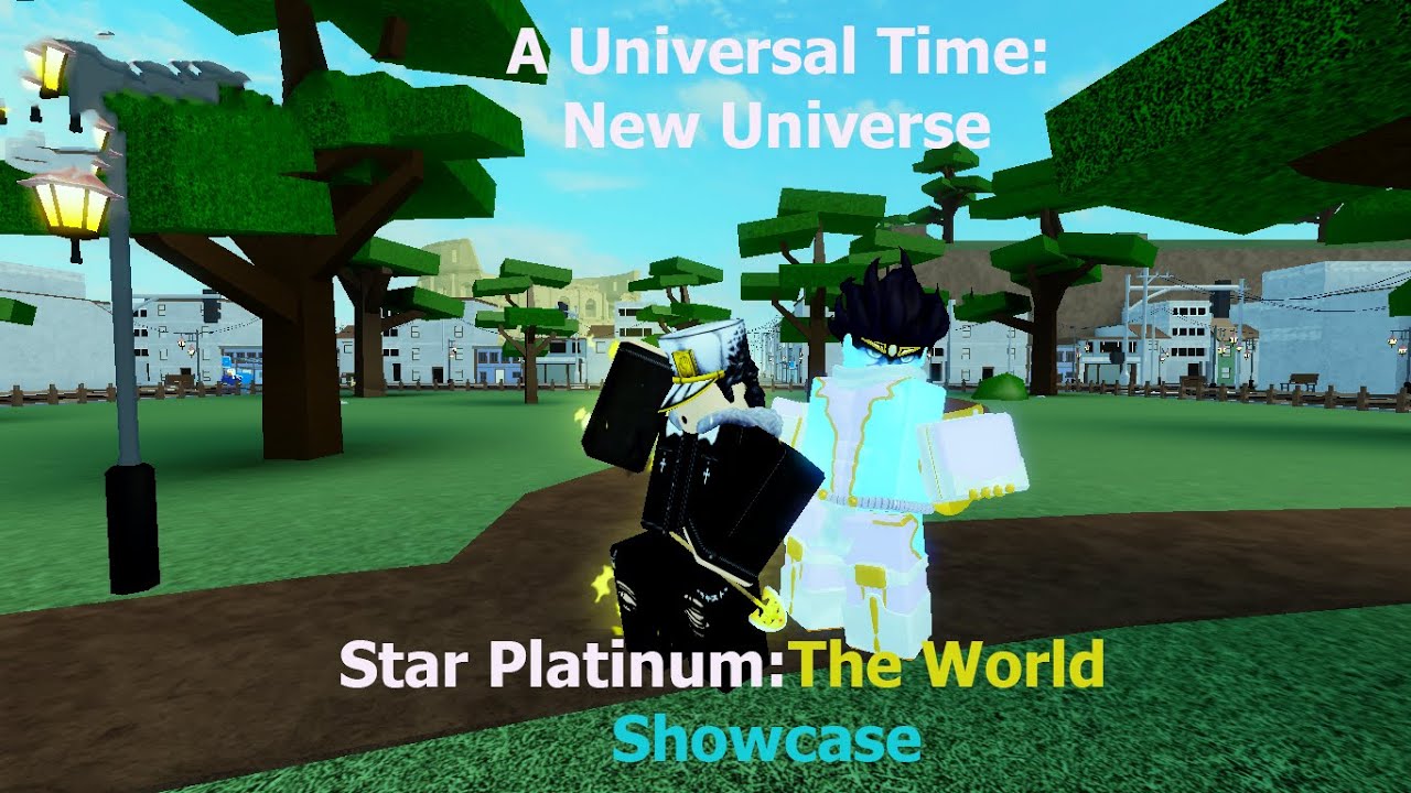 A Universal Time: Star Platinum The World Showcase - YouTube