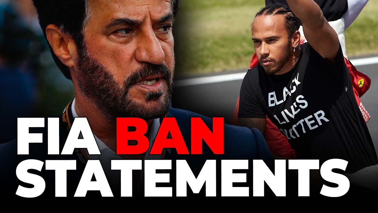 FIA ban unapproved F1 political statements | GPFans Recap - YouTube