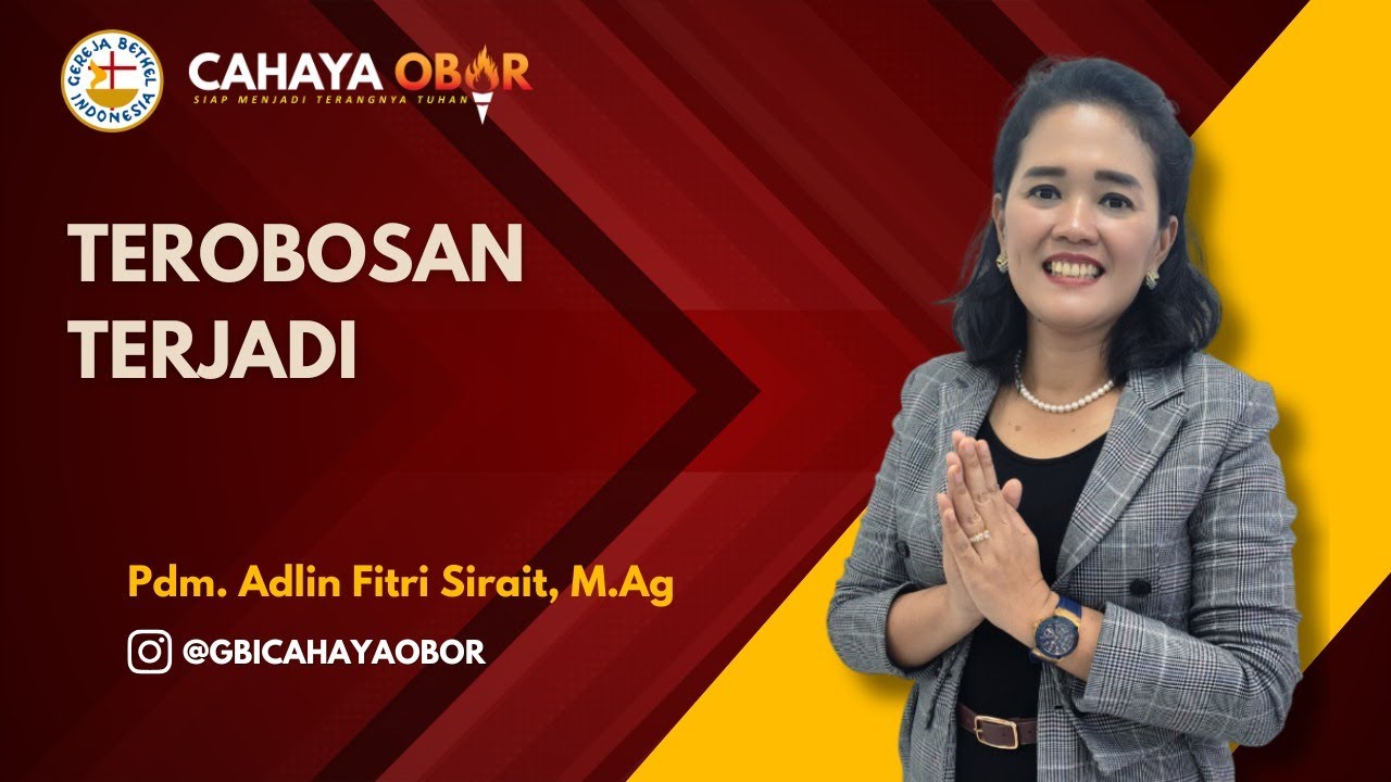 IBADAH RAYA I GBI CAHAYA OBOR - YouTube