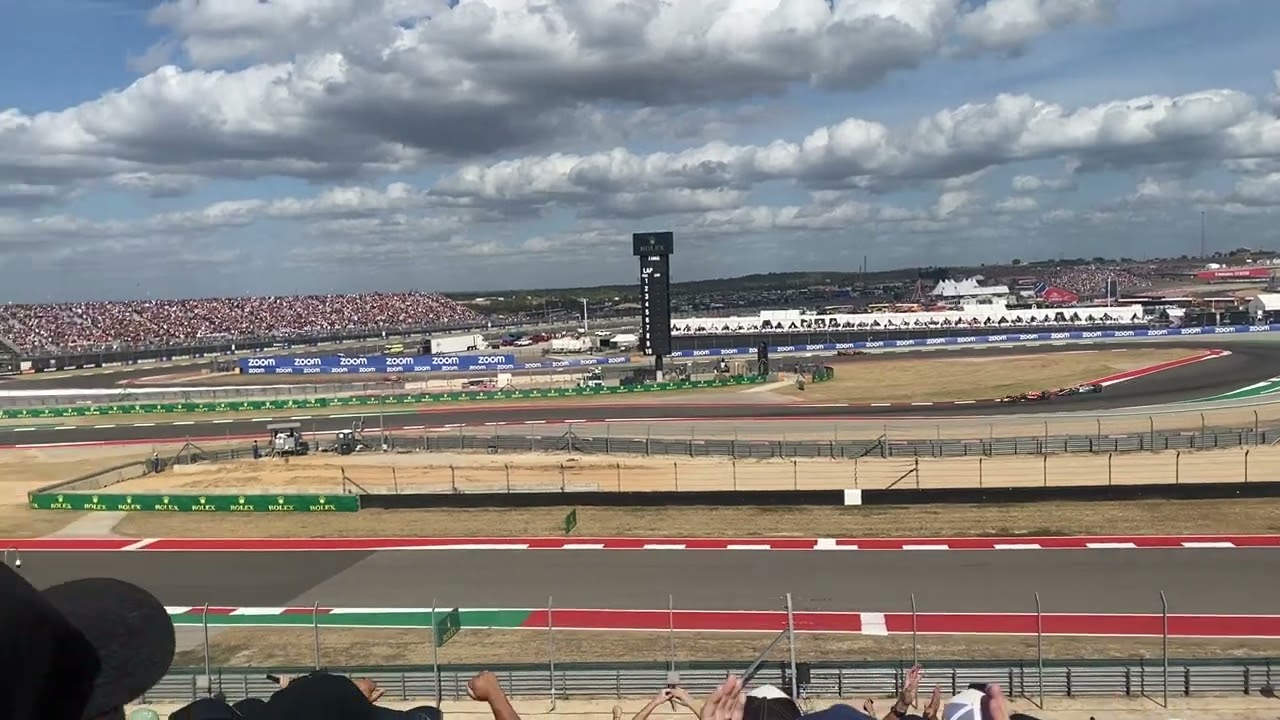 Formula One Austin TX Verstappen passes Hamilton for the win. - YouTube