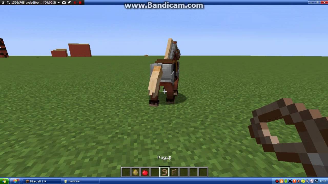 minecraft ata binme atı ,bağlama - YouTube