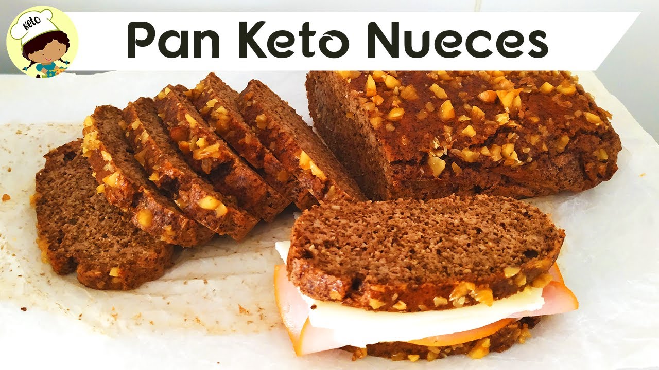 Pan Keto Cetogenico De Nueces Sin Harina De Almendras Youtube