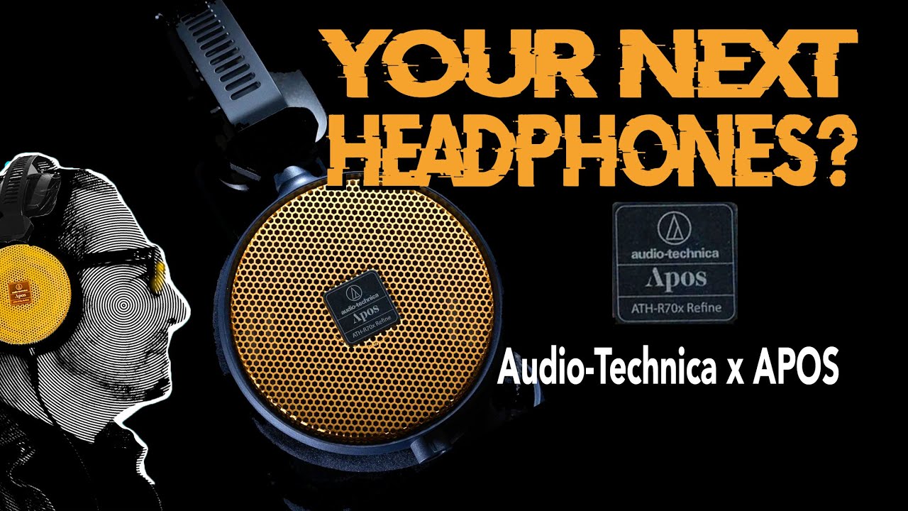 Audio-Technica x APOS STRIKES GOLD with NEW HEADPHONE COLLAB: ATH-R70x ...