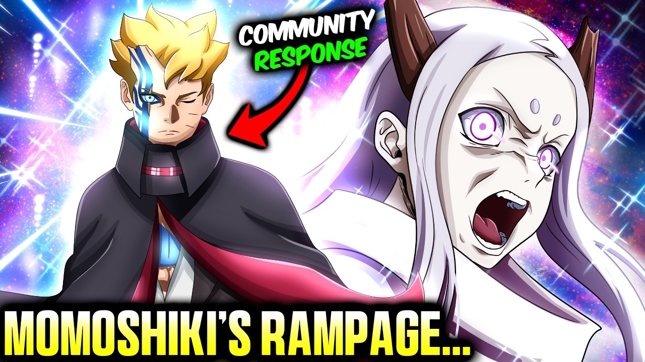 ⛔ Momoshiki's RAMPAGE & Kashin Koji's RETURN - Boruto Two Blue Vortex ...