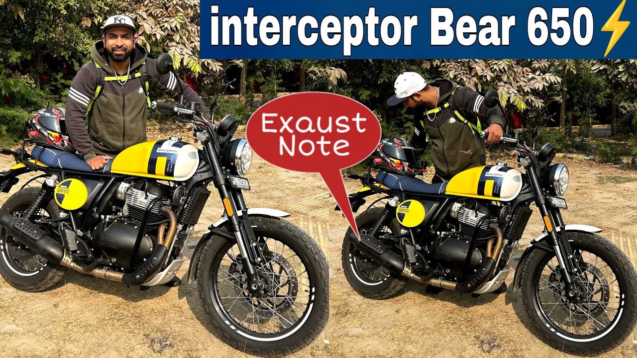 2025 Royal Enfield interceptor Bear 650 Riding Review | Unbelievable ...