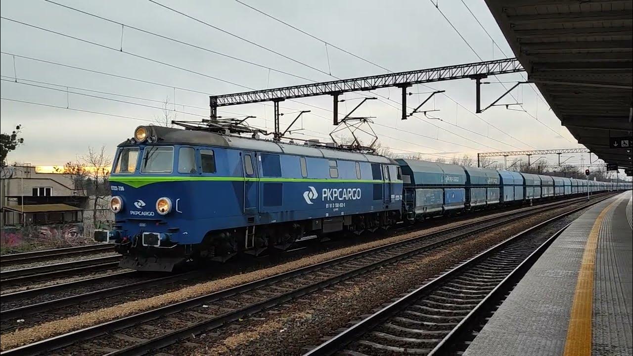 ET22-736 PKP CARGO w kierunku Sławięcic 03.2023 Kędzierzyn-Koźle - YouTube