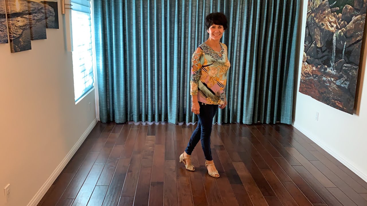 Enchantment line dance demonstration and tutorial by Stephie - YouTube