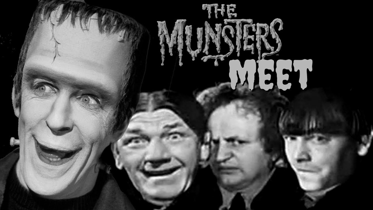 The Munsters meet the Three Stooges, Abbott and Costello - YouTube