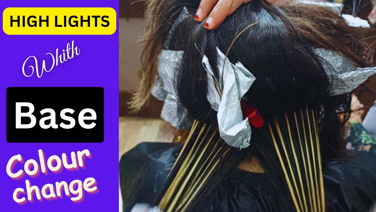 Highlights With Base Color Change - YouTube