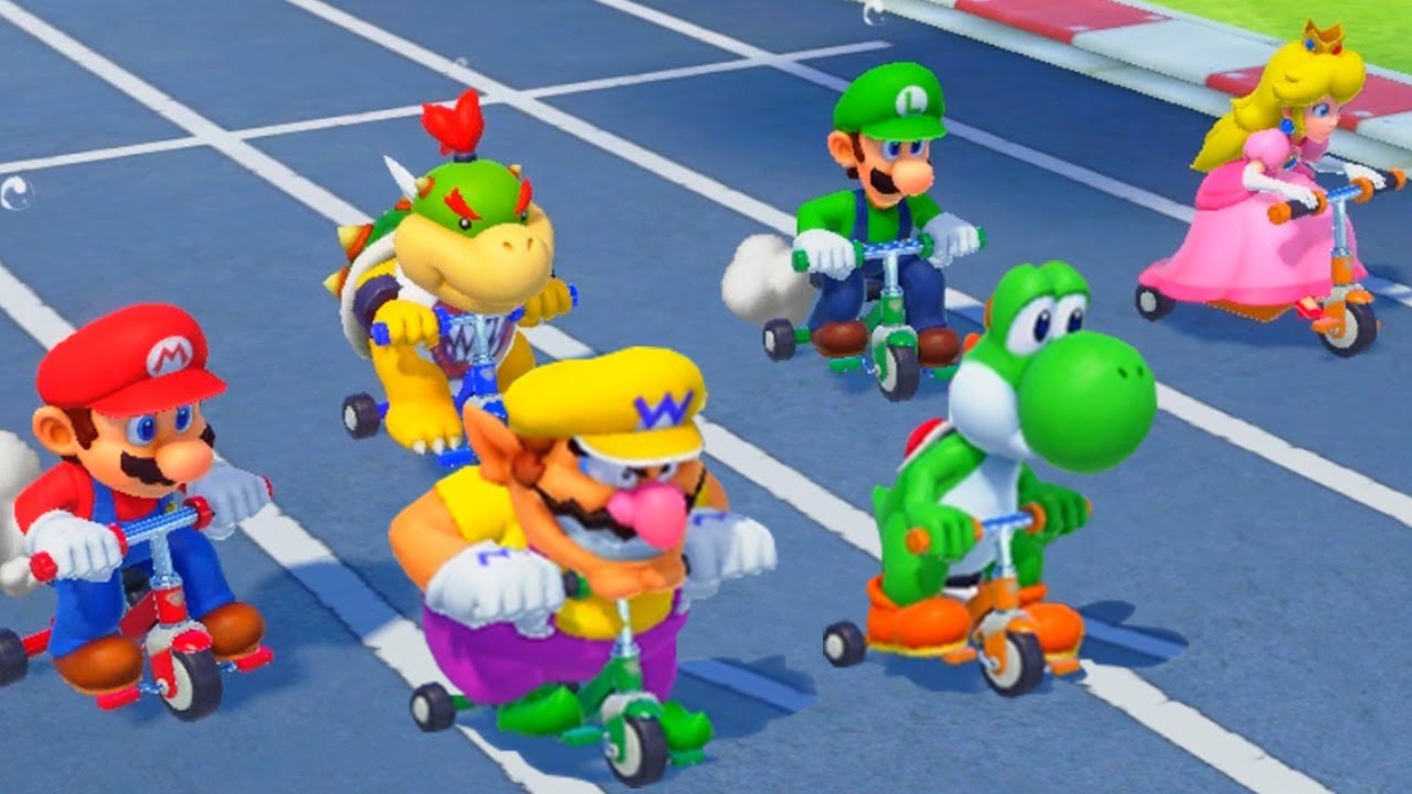 Super Mario Party - All Free-For-All Minigames - YouTube