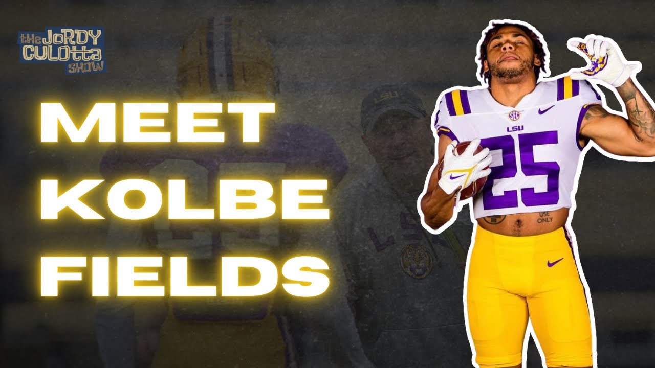 The Jordy Culotta Show | LSU LB Kolbe Fields - YouTube