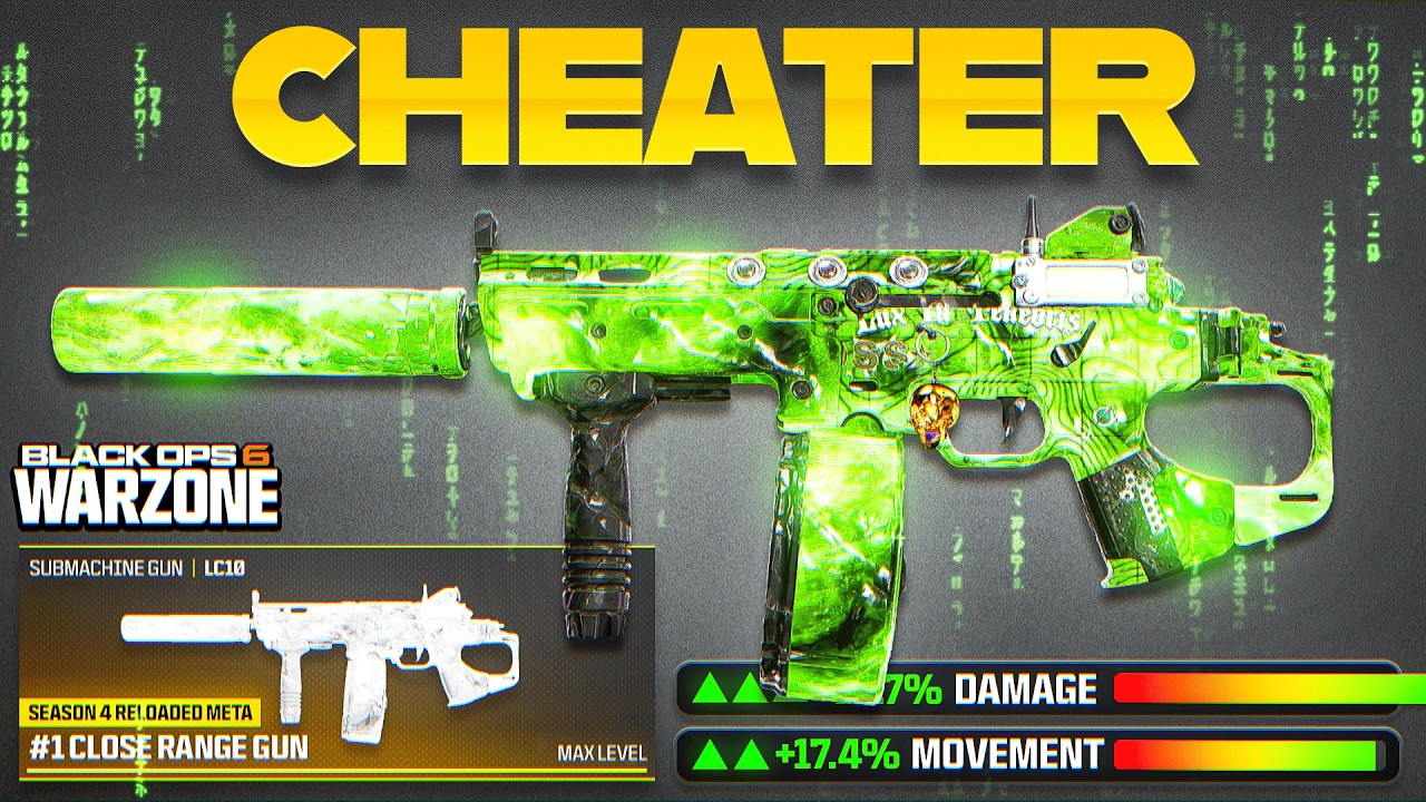 this LC10 META LOADOUT feels like CHEATING in WARZONE BO6! (Best SMG ...