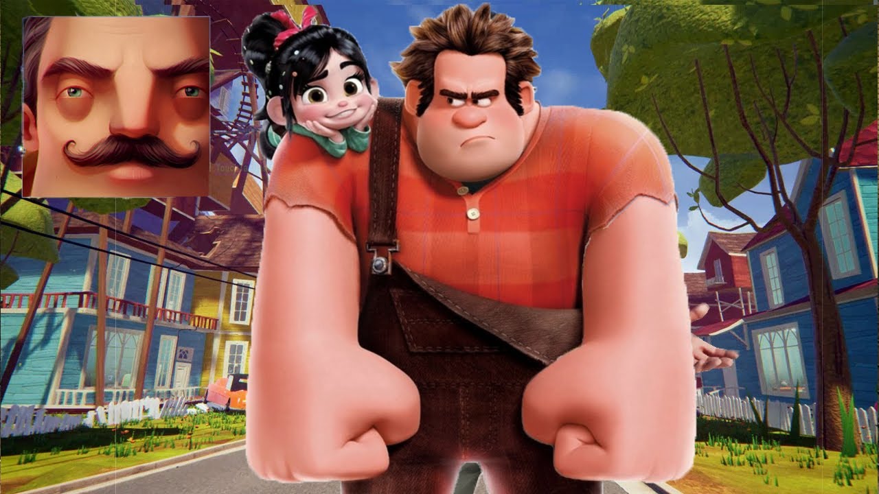 Hello Neighbor - My New Neighbor Big Wreck-It Ralph Act 2 Door Gameplay ...