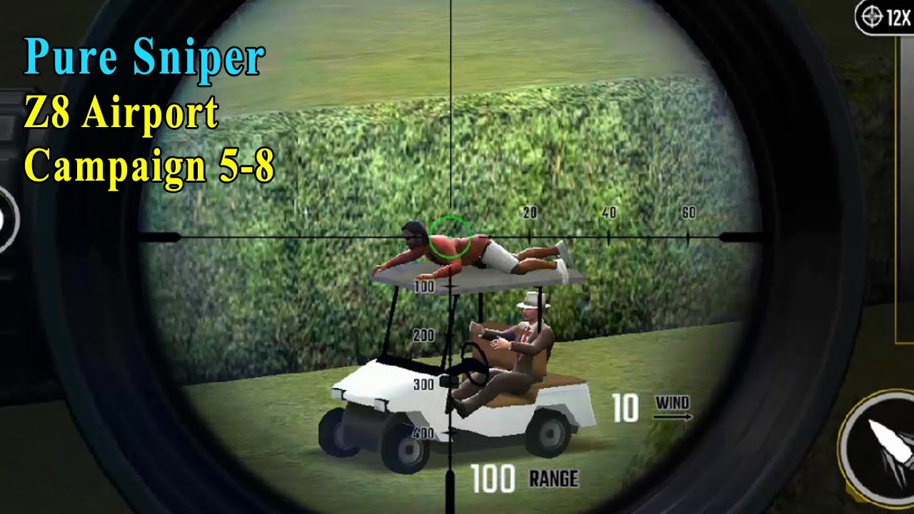 Pure Sniper Z8 Airport Campaign 5,6,7,8 | City Gun Shooting | How to ...