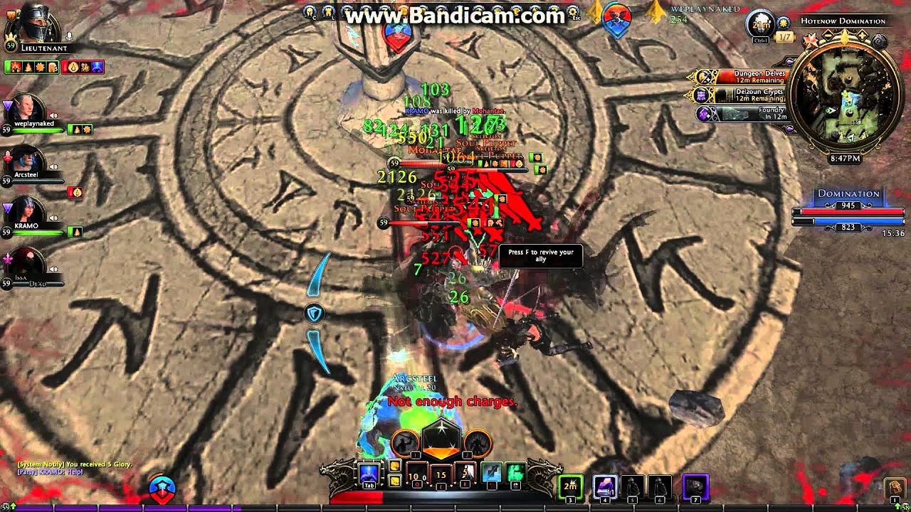 (HD) Neverwinter PvP OP scourge warlocks [ Soul Puppets Army ] - YouTube