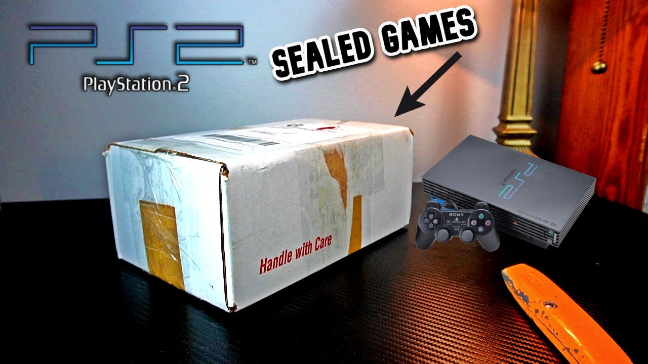 Breaking The Seal On BRAND NEW PS2 Games - YouTube
