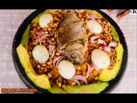 HOW TO MAKE MOST DELICIOUS GHANAIAN MASHED PLANTAINS RECIPE || REAL ...