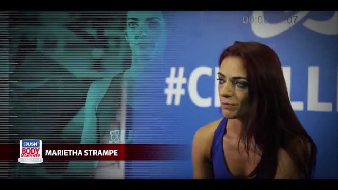 USN Body Makeover Challenge 2013/2014 - Marietha Strampe - YouTube