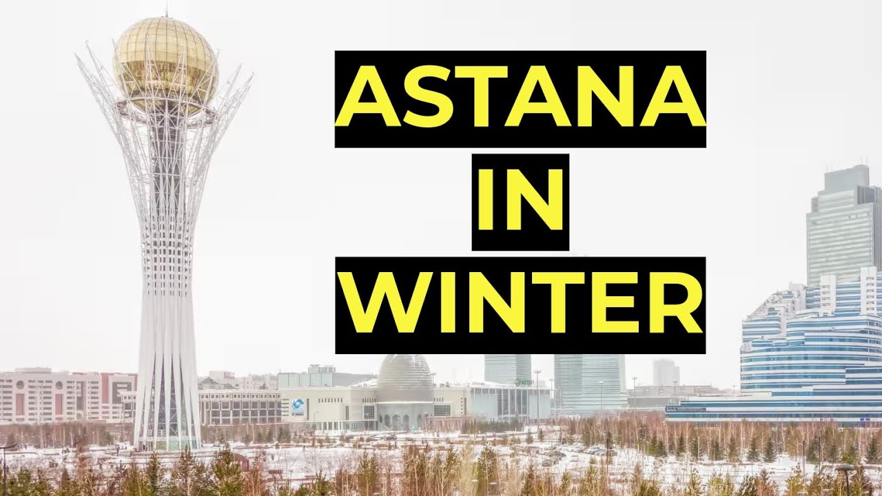 The Most Beautiful Winter City? | Astana, Kazakhstan [4K] - YouTube