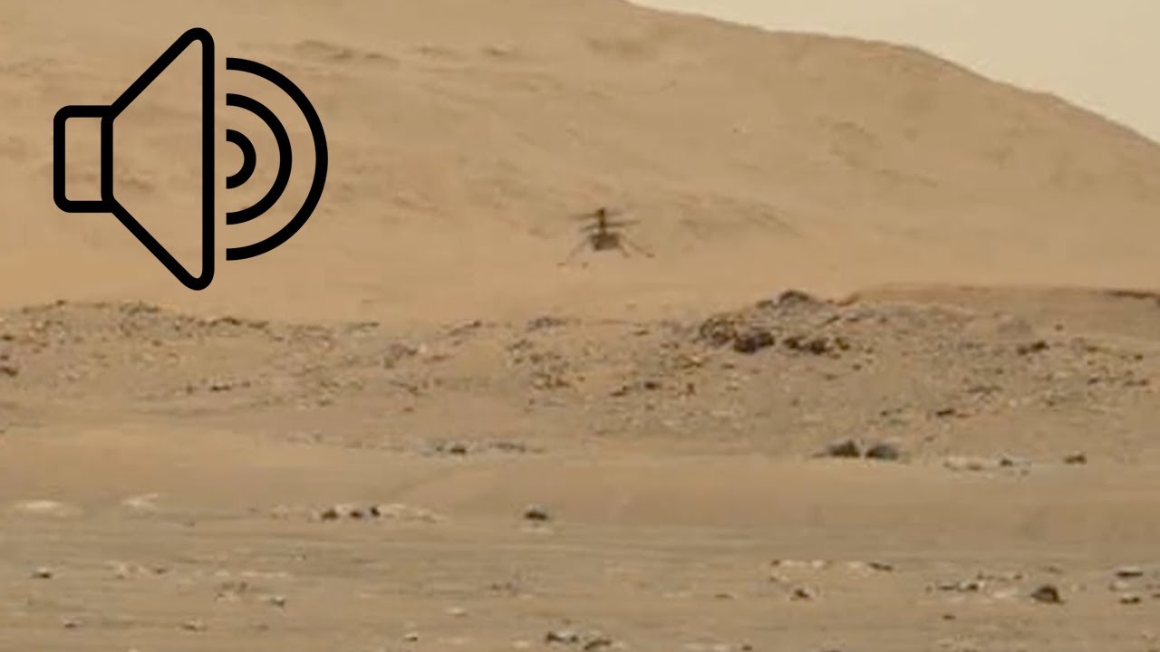 Hear Ingenuity fly on Mars with enhanced audio captured by Perseverance ...