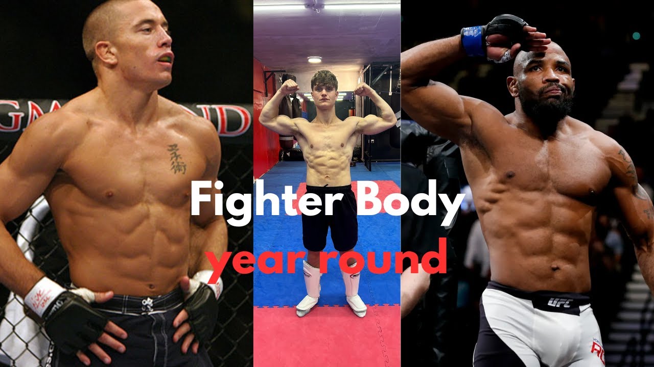 How to build a FIGHTERS PHYSIQUE (without living in the gym) - YouTube