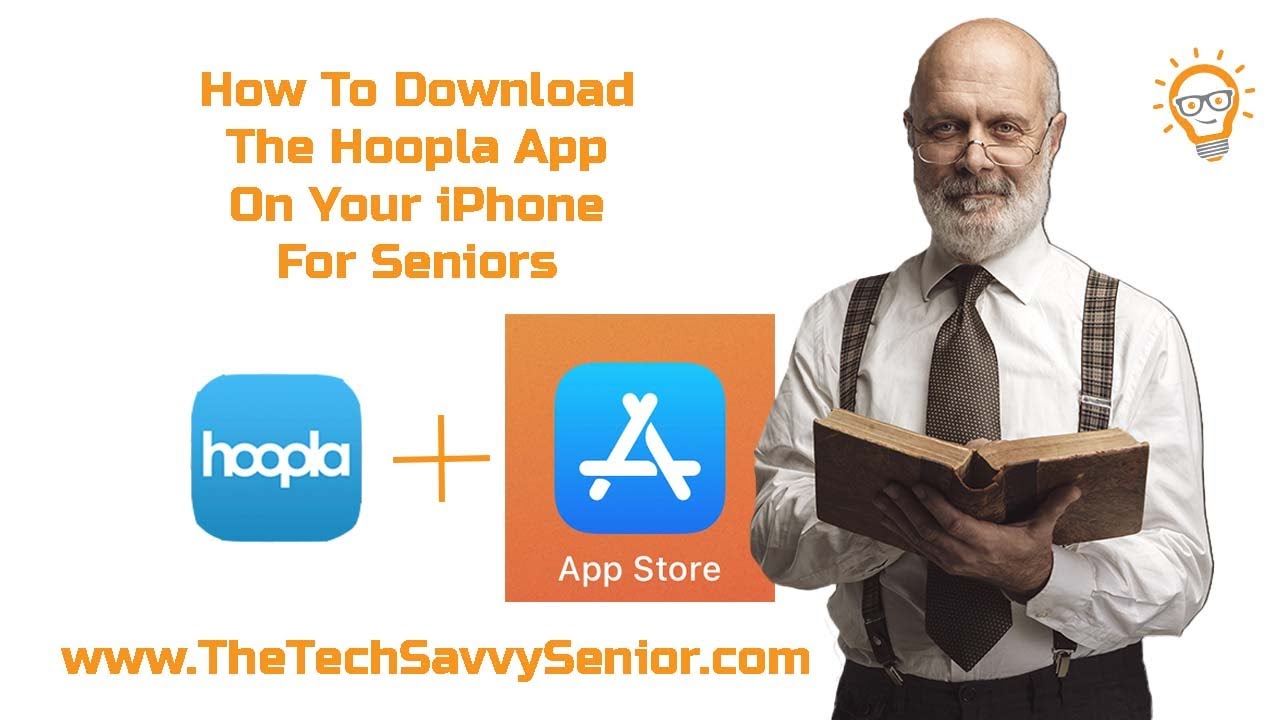 How To Download The Hoopla App For Seniors - YouTube