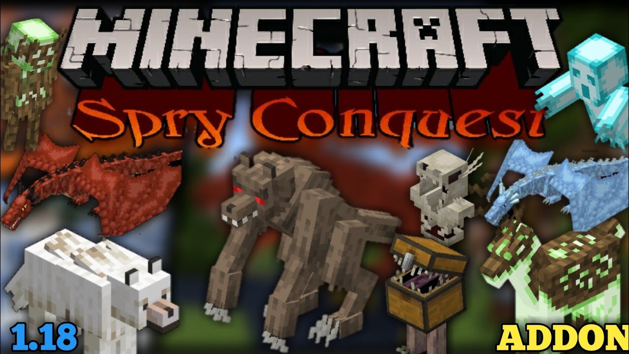 Spry Conquest [Druidry Update] Mod For Minecraft Pe | Swords, new creatures, Items Mod For Mcpe ...