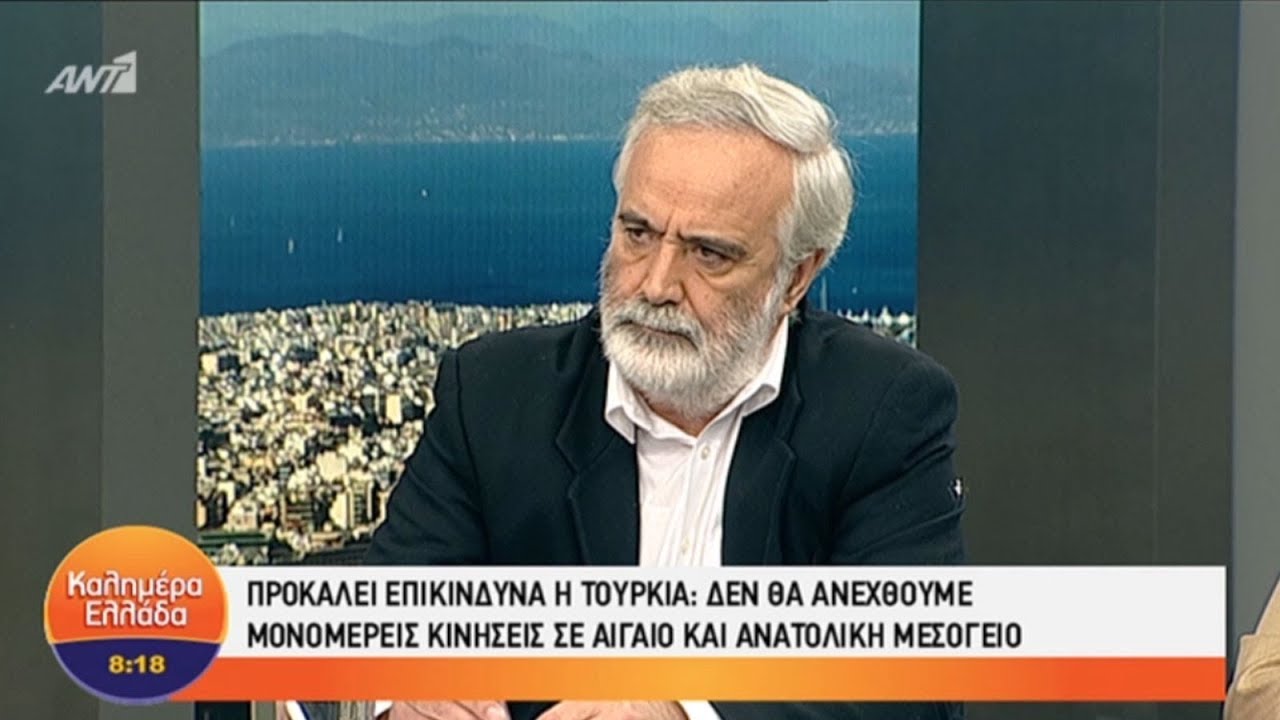 ΠΑΡΕΜΒΑΣΗ ΤΟΥ ΥΠΟΝΑΥΑΡΧΟΥ Γ.ΝΤΟΥΝΙΑΔΑΚΗ ΣΤΟΝ ΑΝΤ1 - YouTube