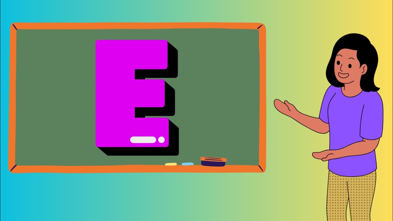 letter E | recognition alphabet | phonics abc - YouTube