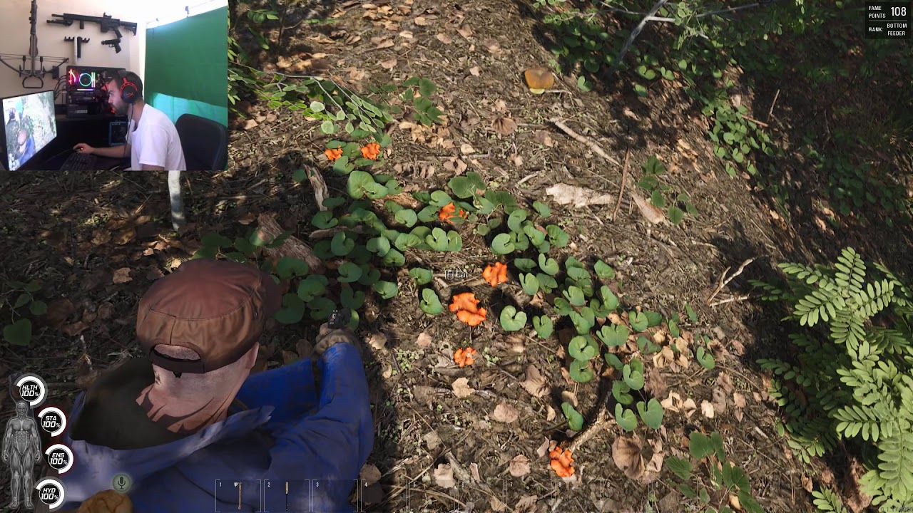 SCUM Vitamin D is found in the Orange Mushrooms - YouTube