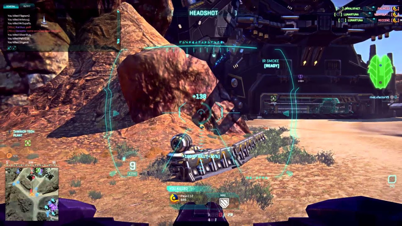 PlanetSide 2 Basic Training: All about tanks - YouTube
