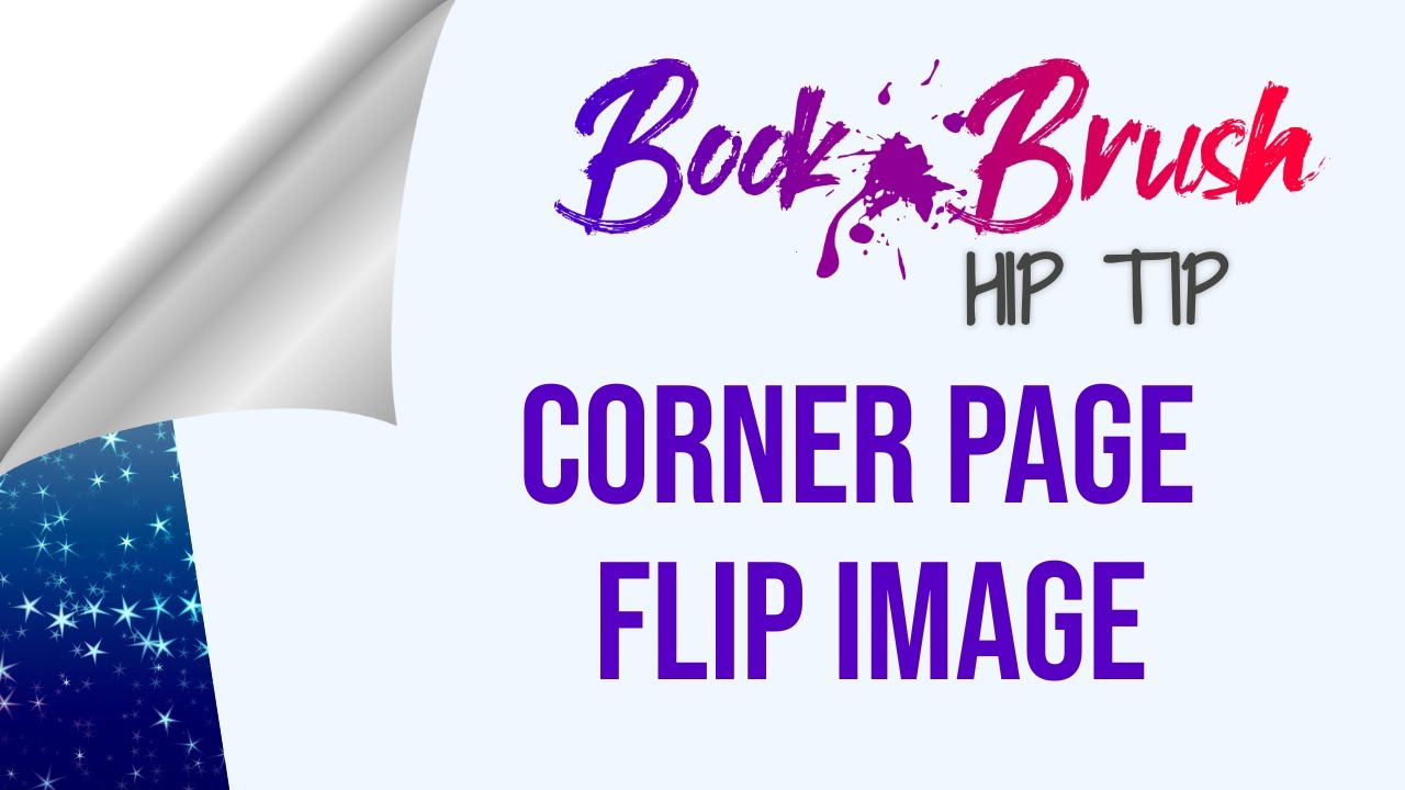 📄Try the "Corner Page Flip" Image in Book Brush for a Snazzy Look 📄 ...