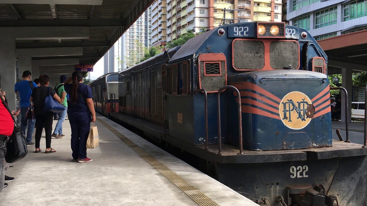 フィリピン国鉄(PNR) 元JR東日本 常磐線203系 PNR Dela Rosa Sta.到着 - YouTube