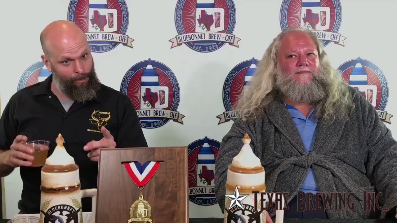 The Annual 34th Bluebonnet Brew Off Awards. - YouTube