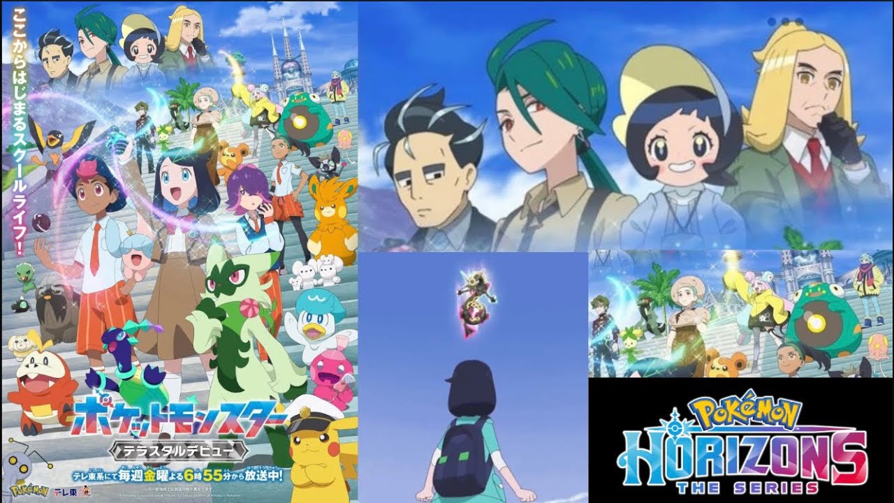 Pokemon Terastal Debut: The Next Arc of the Pokémon Horizons Anime ...