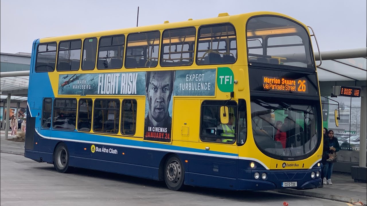 Dublin Bus | Wright Gemini 2 B9TL GT120 (132-D-7301) | Route 26 to ...