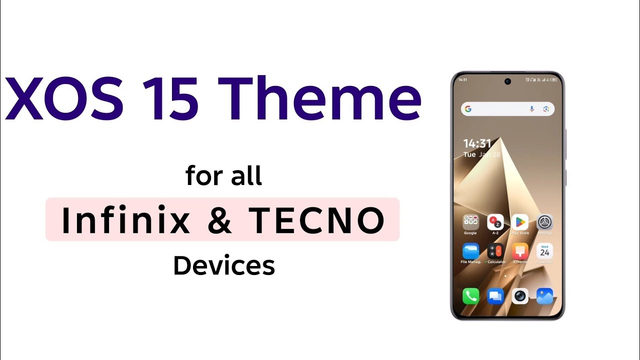 XOS 15 Official Theme and Font for all infinix , tecno and itel android ...
